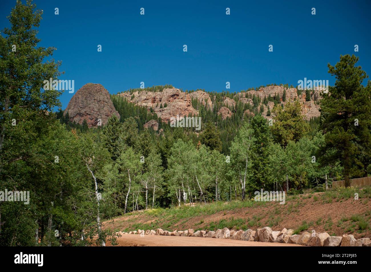Rocks and cliffs at Staunton State Park, Colorado Stock Photo - Alamy