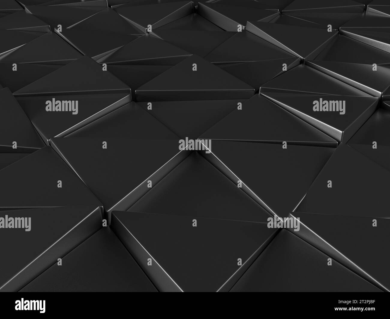 Backround formed by triangles. 3d illustration Stock Photo - Alamy