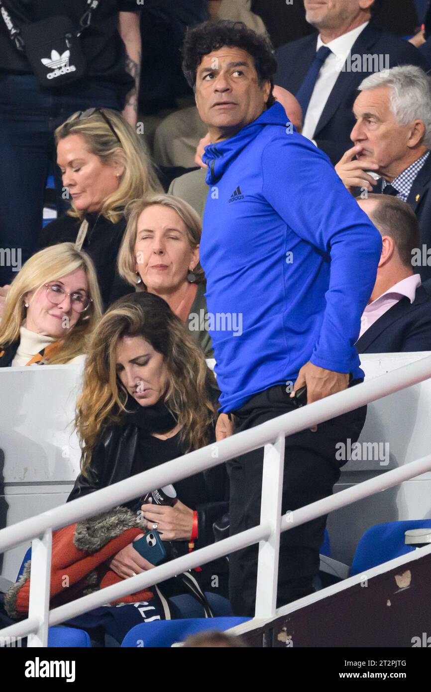 Saint Denis, France. 20th Oct, 2023. Rai and his wife Cristina ...