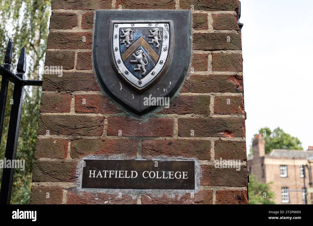 Durham university crest hi-res stock photography and images - Alamy