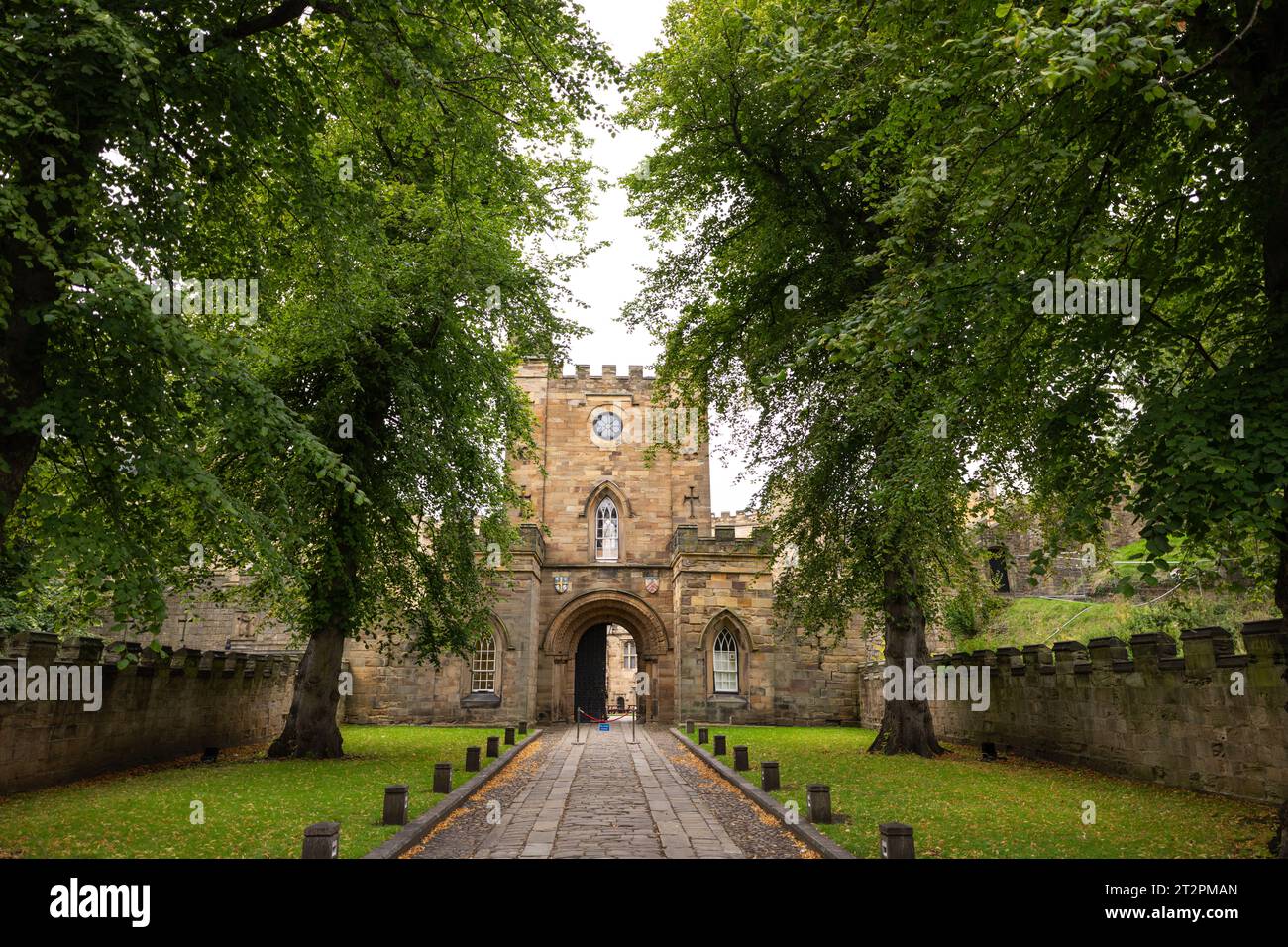 entrance to Durham Castle, Durham, UK Stock Photo - Alamy