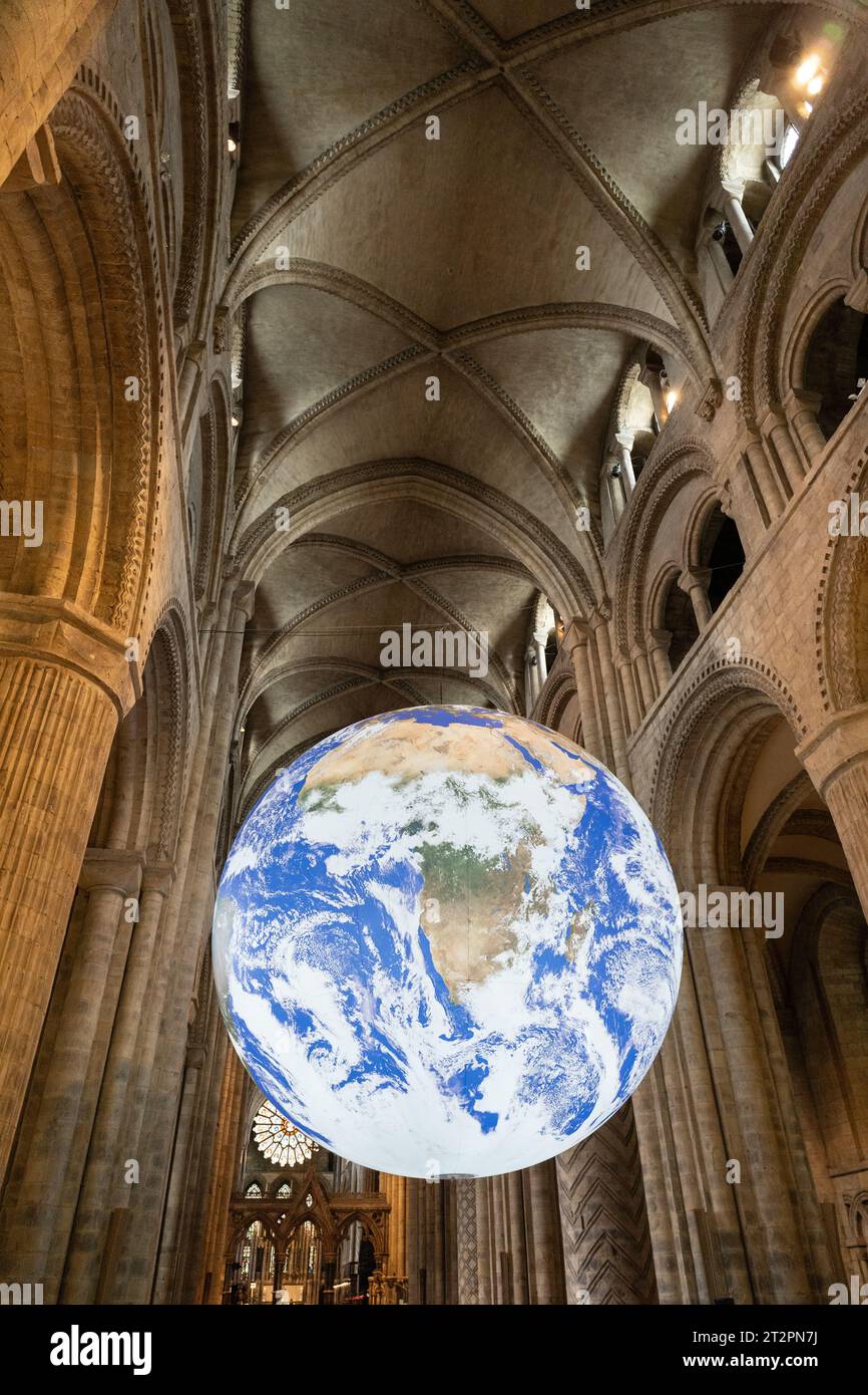 the Gaia installation at Durham Cathedral, Durham, UK Stock Photo - Alamy