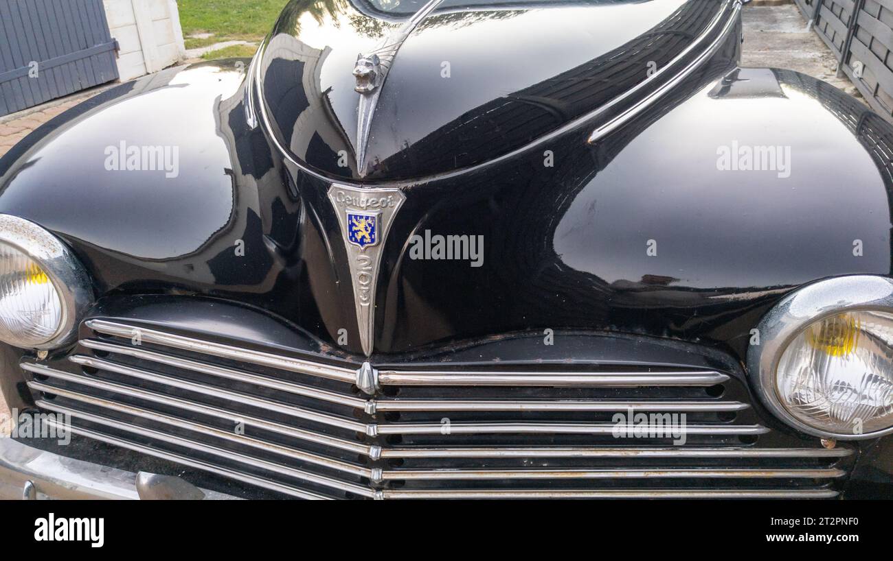 Bordeaux , France - 10 06 2023 : Peugeot 203 logo brand and text sign ...
