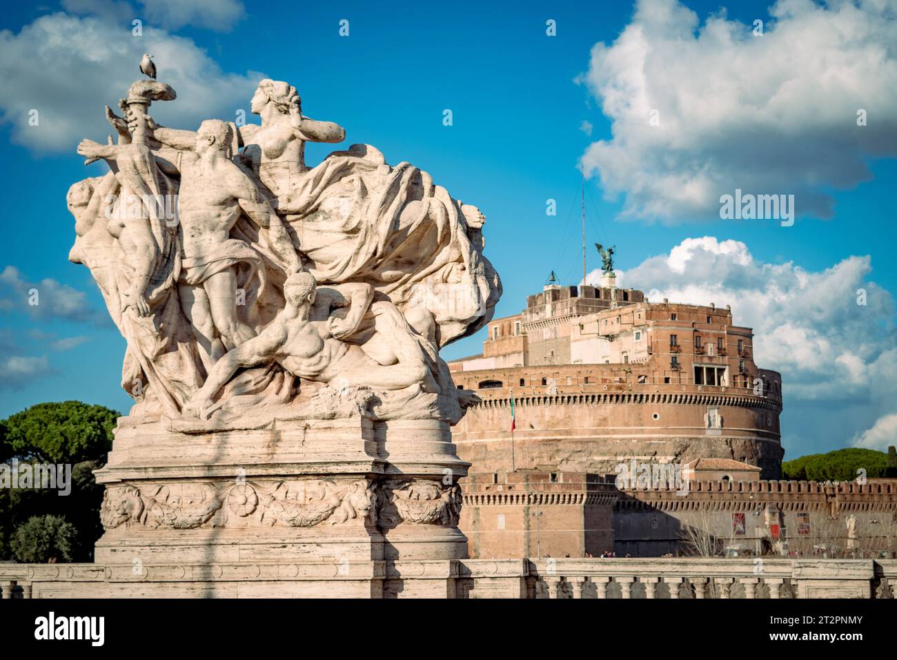 Saint Angelo Castle Stock Photo - Alamy