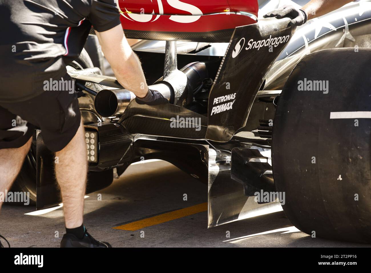 Austin, Texas, USA. 21st Oct 2023. Mercedes AMG F1 Team W14, mechanical ...