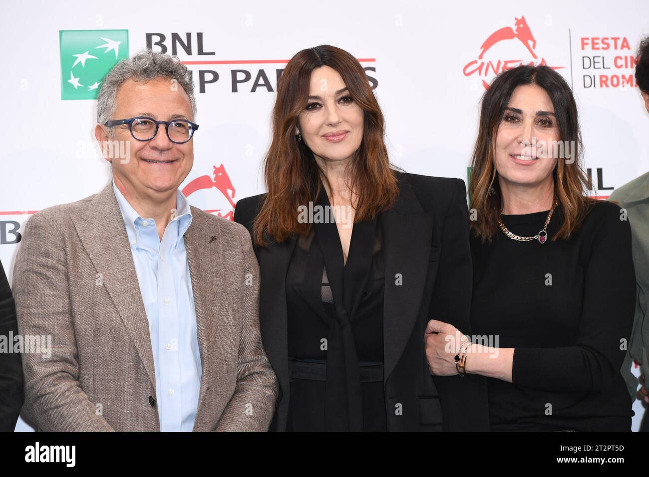 Italy. 20th Oct, 2023. Paolo Del Brocco, Monica Bellucci, Eleonora ...