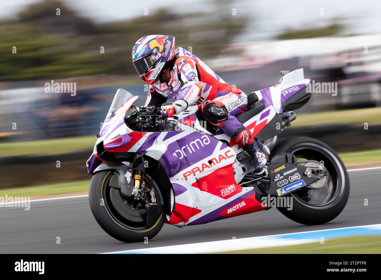 Melbourne, Australia, 21 October, 2023. Jorge MARTIN of Spain on the ...