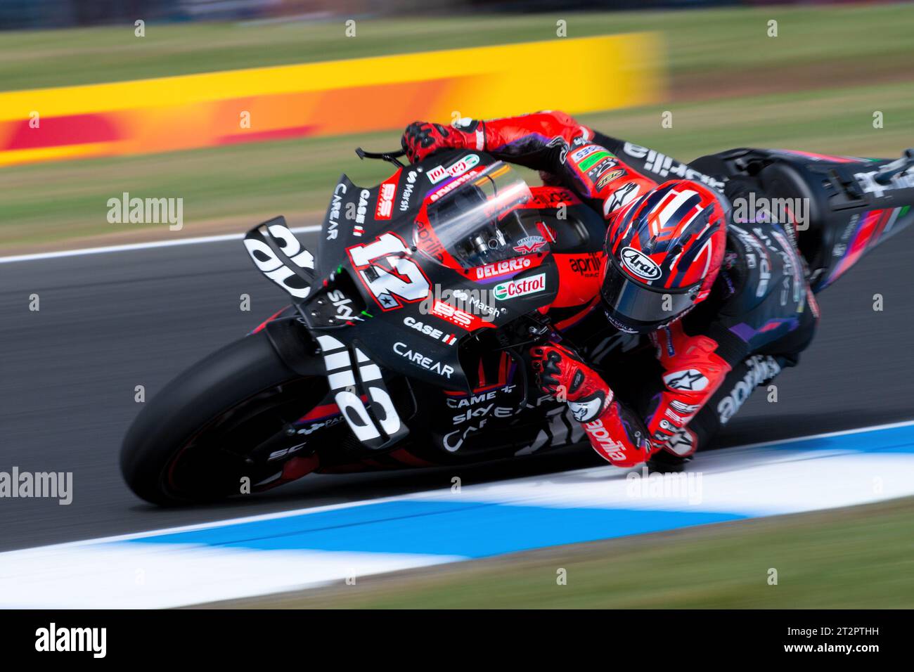 Melbourne, Australia, 21 October, 2023. Maverick VIÑALES of Spain on ...