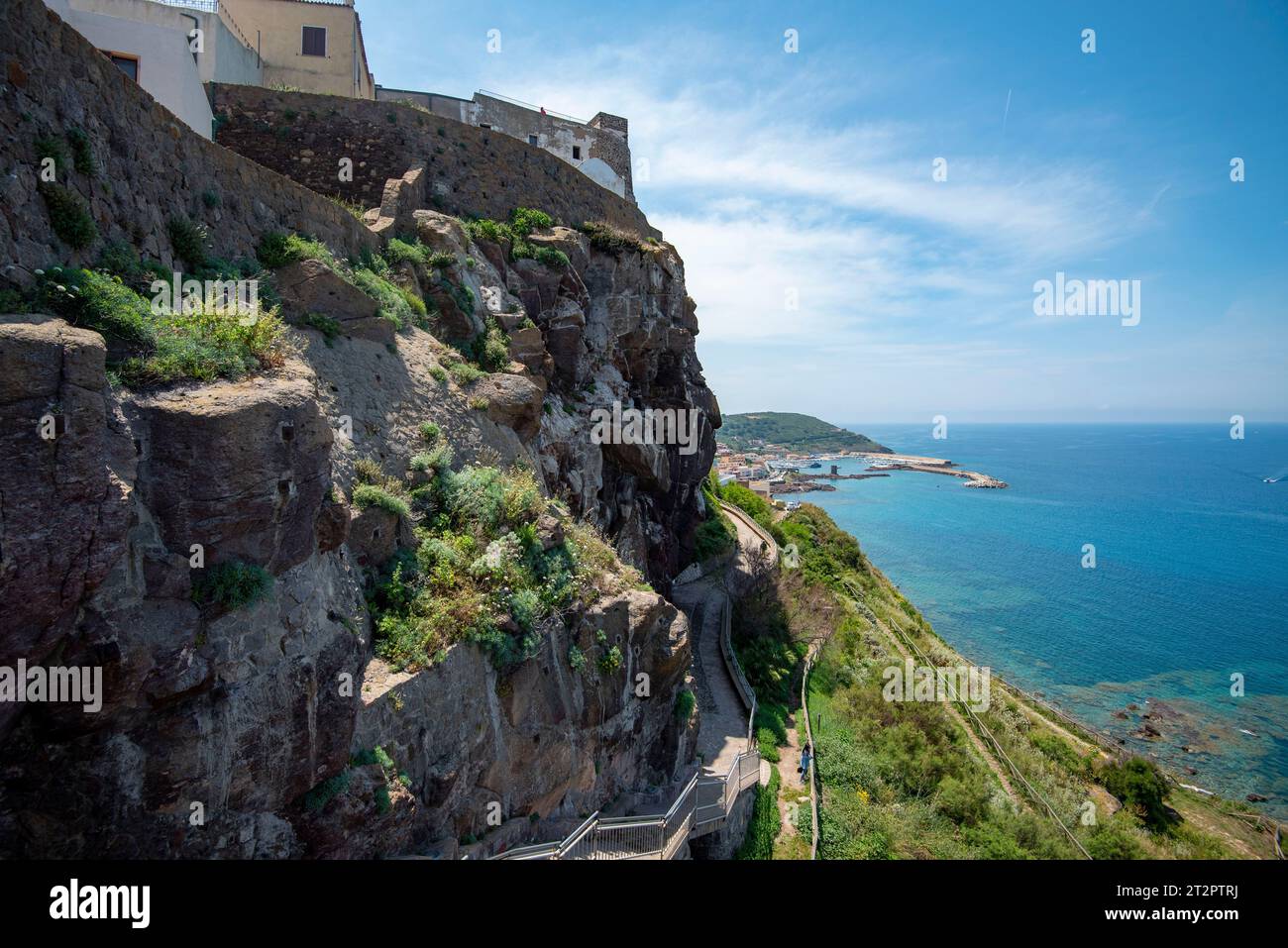 Italy sardinia castelsardo beach hi-res stock photography and images ...