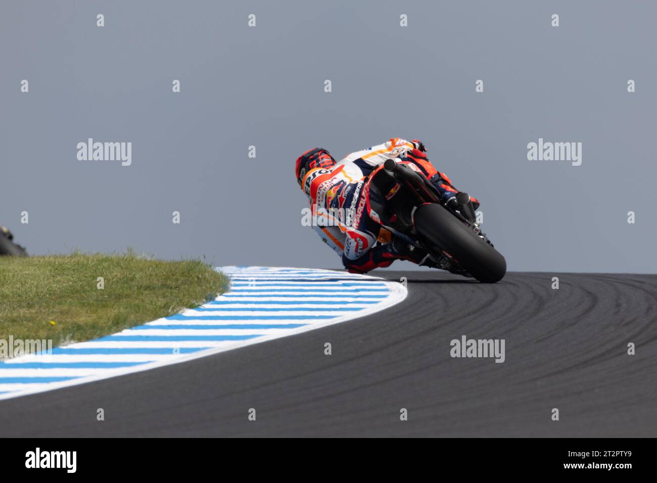 Melbourne, Australia, 21 October, 2023. Marc Marquez of Spain on the ...