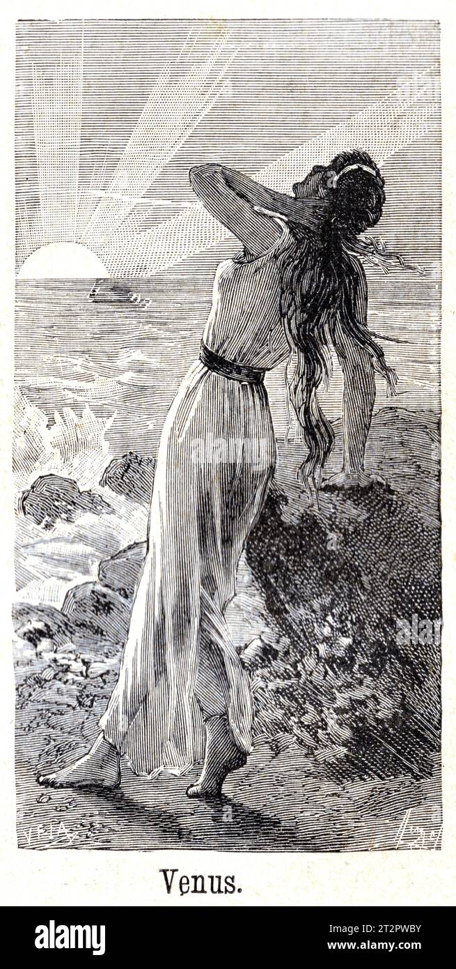 Venus by Manuel Ángel Álvarez (1855-1921) Illustrations from Saturnina ...