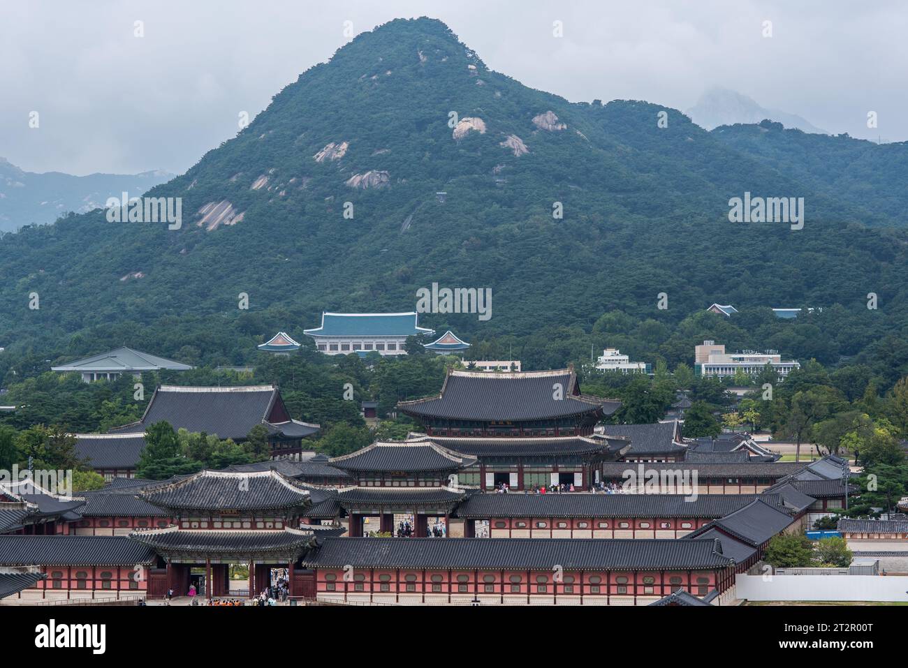 Gyeongbok palace in Seoul, South Korea Stock Photo - Alamy