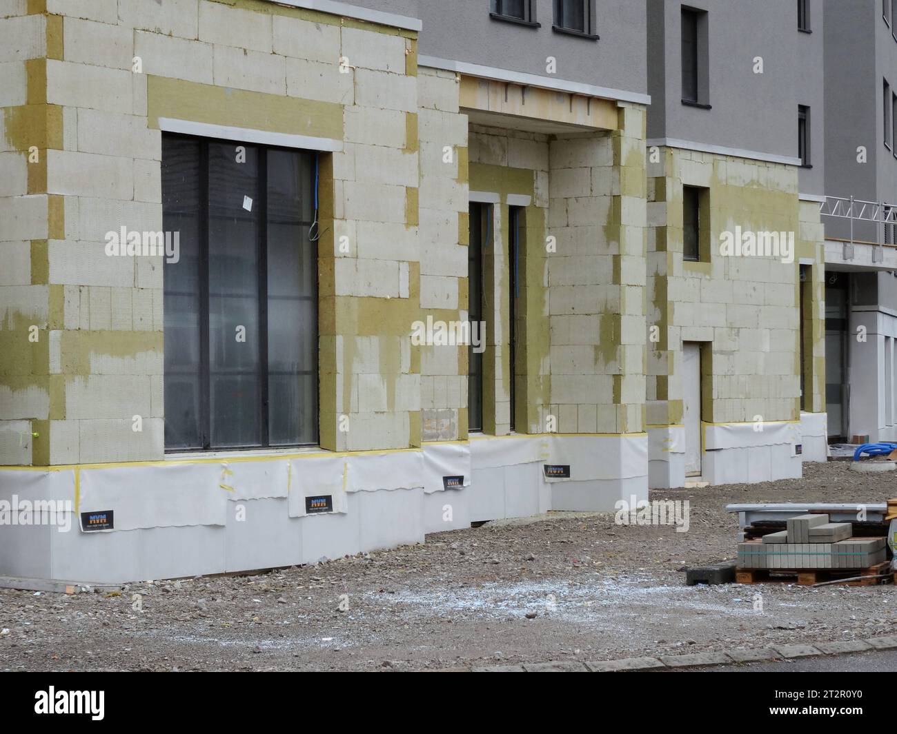 Foto Manuel Geisser 21.10.2023, Schweiz Bauen Baustelle Baugewerbe ...