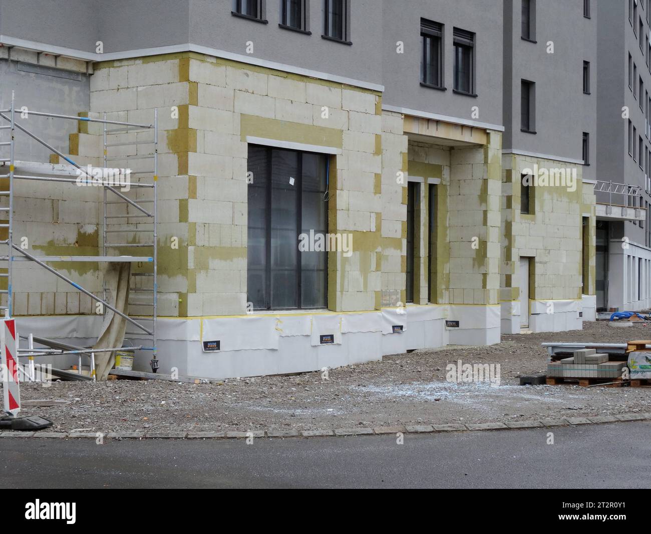 Foto Manuel Geisser 21.10.2023, Schweiz Bauen Baustelle Baugewerbe ...