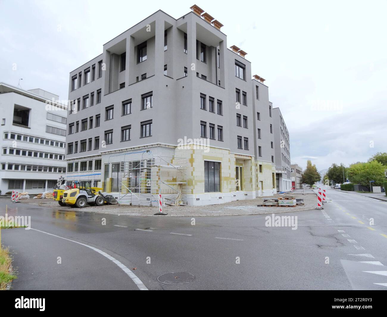 Foto Manuel Geisser 21.10.2023, Schweiz Bauen Baustelle Baugewerbe ...