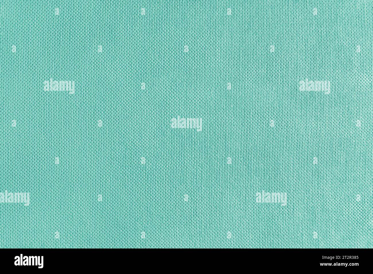 Texture background of turquoise velours fabric. Textile structure ...