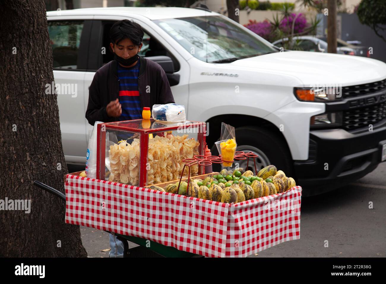 Food cart mexico city mexico hi-res stock photography and images - Alamy