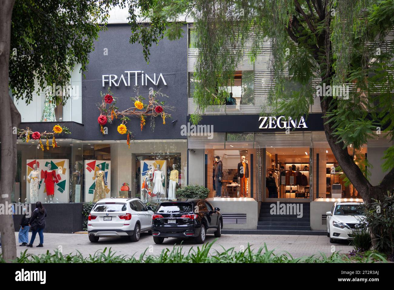 Avenida Presidente Masaryk during Festival de Flores (Day of the Dead ...