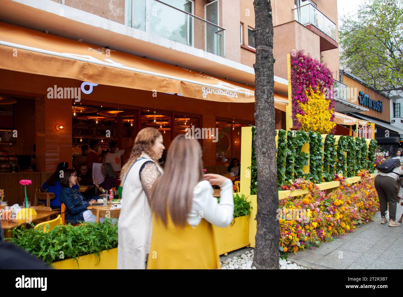 Restaurant Garabatos on Avenida Presidente Masaryk during Festival de ...