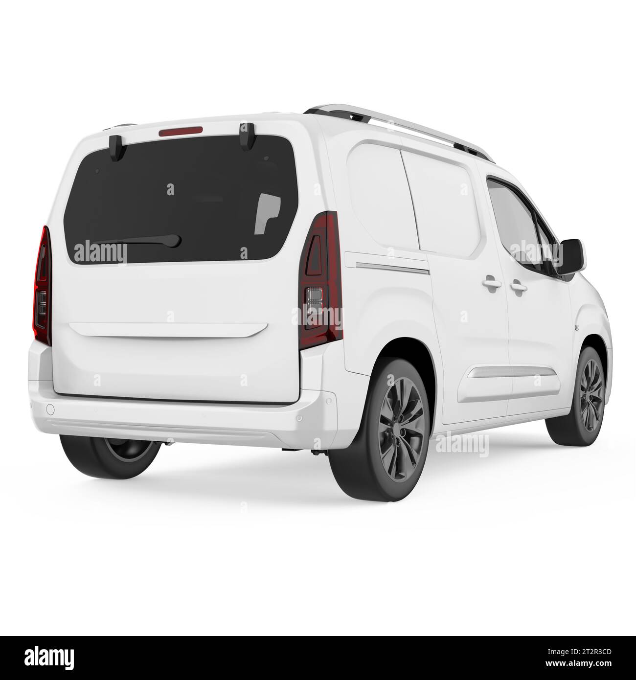 Delivery Van Isolated Stock Photo - Alamy