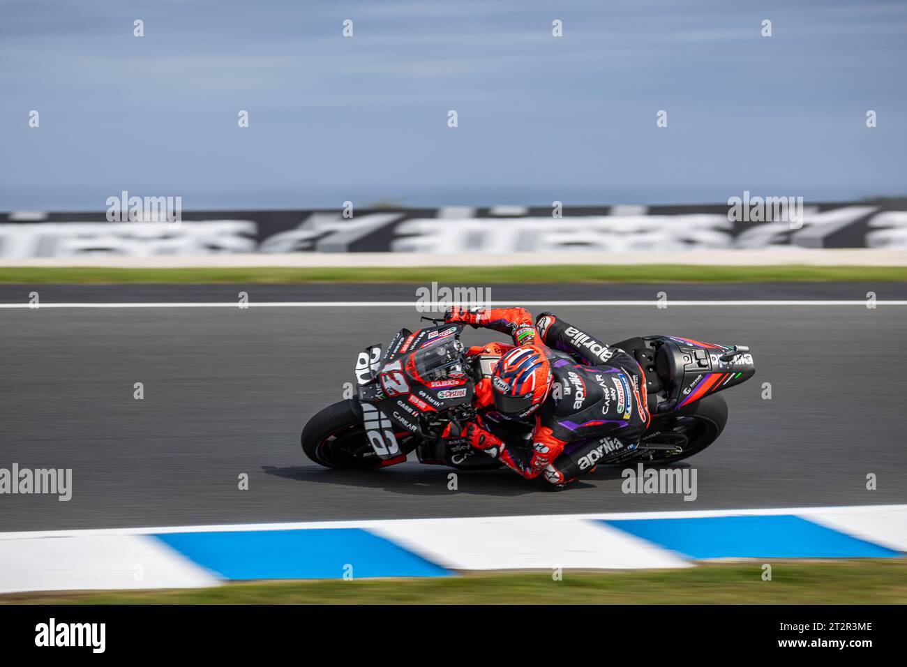 Melbourne, Australia. 21st Oct 2023. Maverick VIÑALES of Spain on the ...