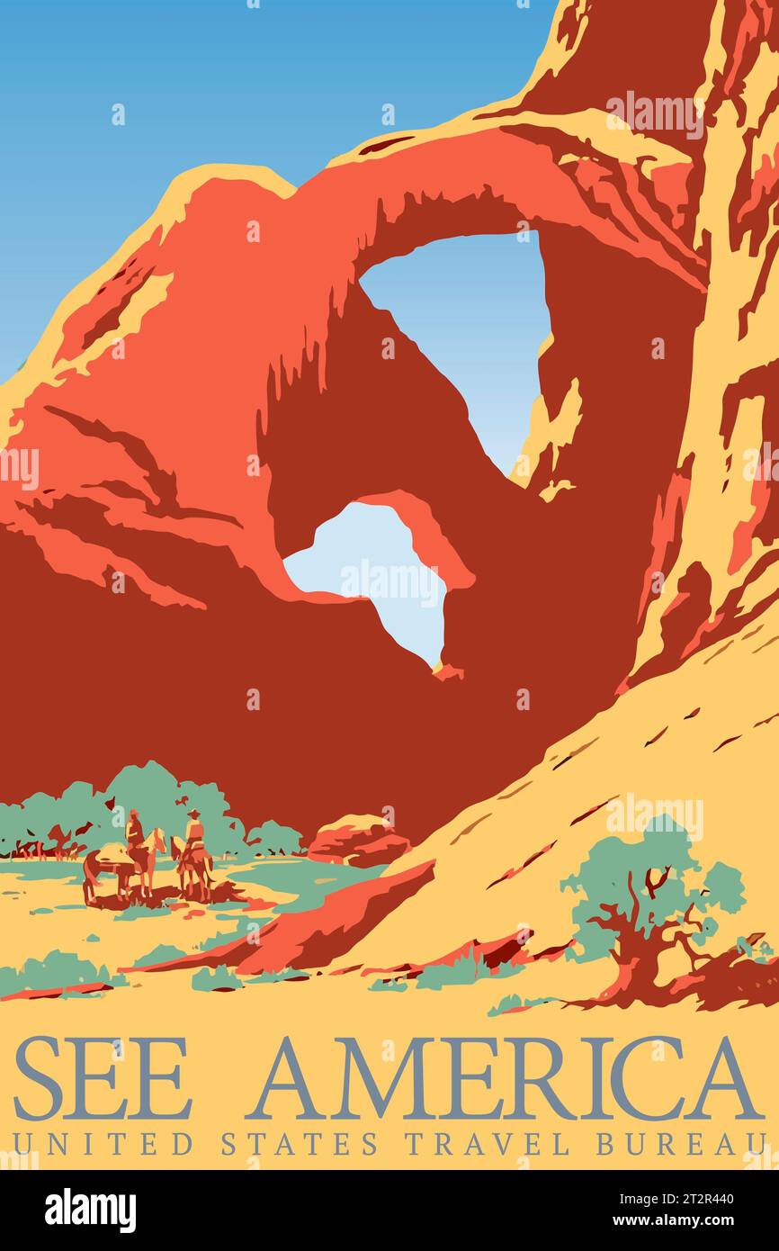 Reproduction vintage travel posters worldwide Stock Photo - Alamy