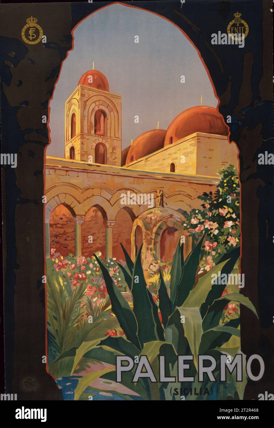Reproduction vintage travel posters worldwide Stock Photo - Alamy