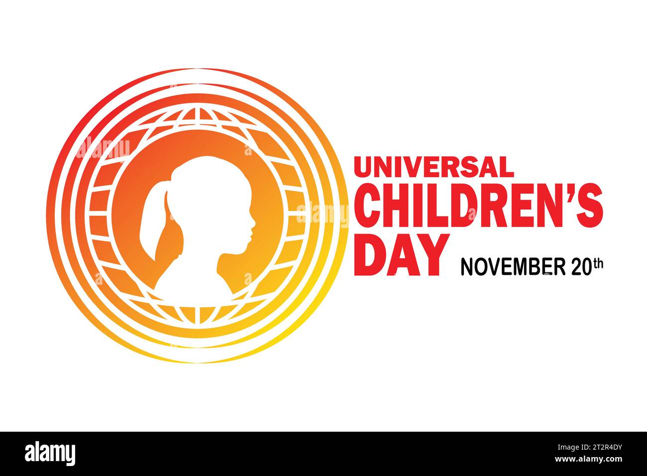 Universal Children's Day Vector illustration. November 20th. Holiday ...