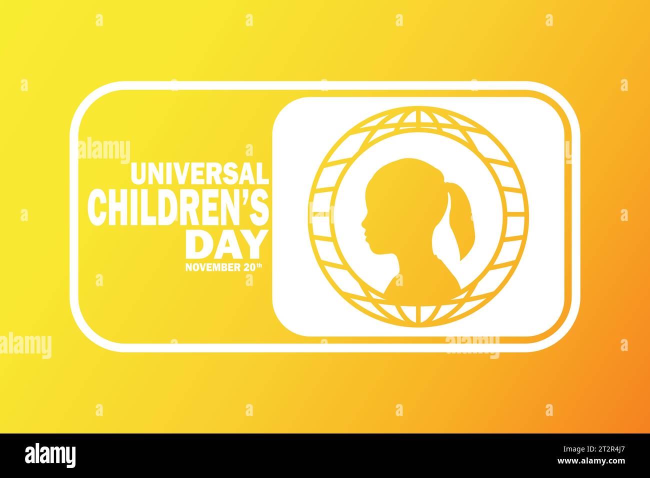 Universal Children's Day Vector illustration. Suitable for greeting ...