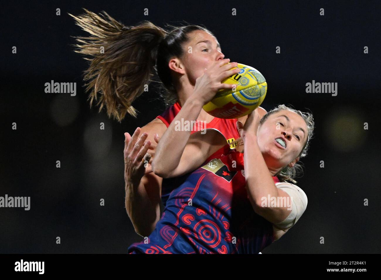 Melbourne, Australia. 21st Oct, 2023. Olivia Purcell of the Demons ...