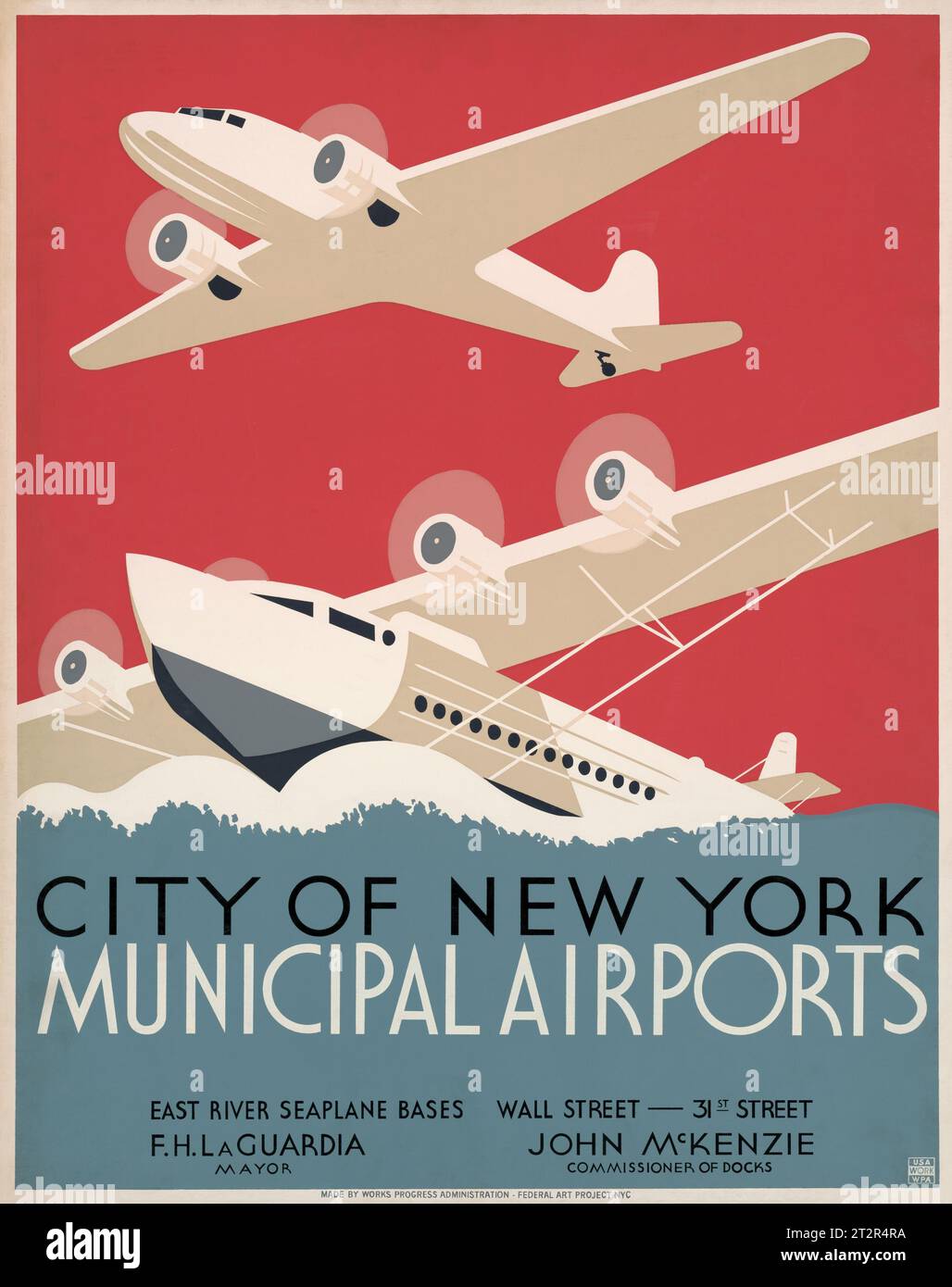 Reproduction vintage travel posters worldwide Stock Photo - Alamy