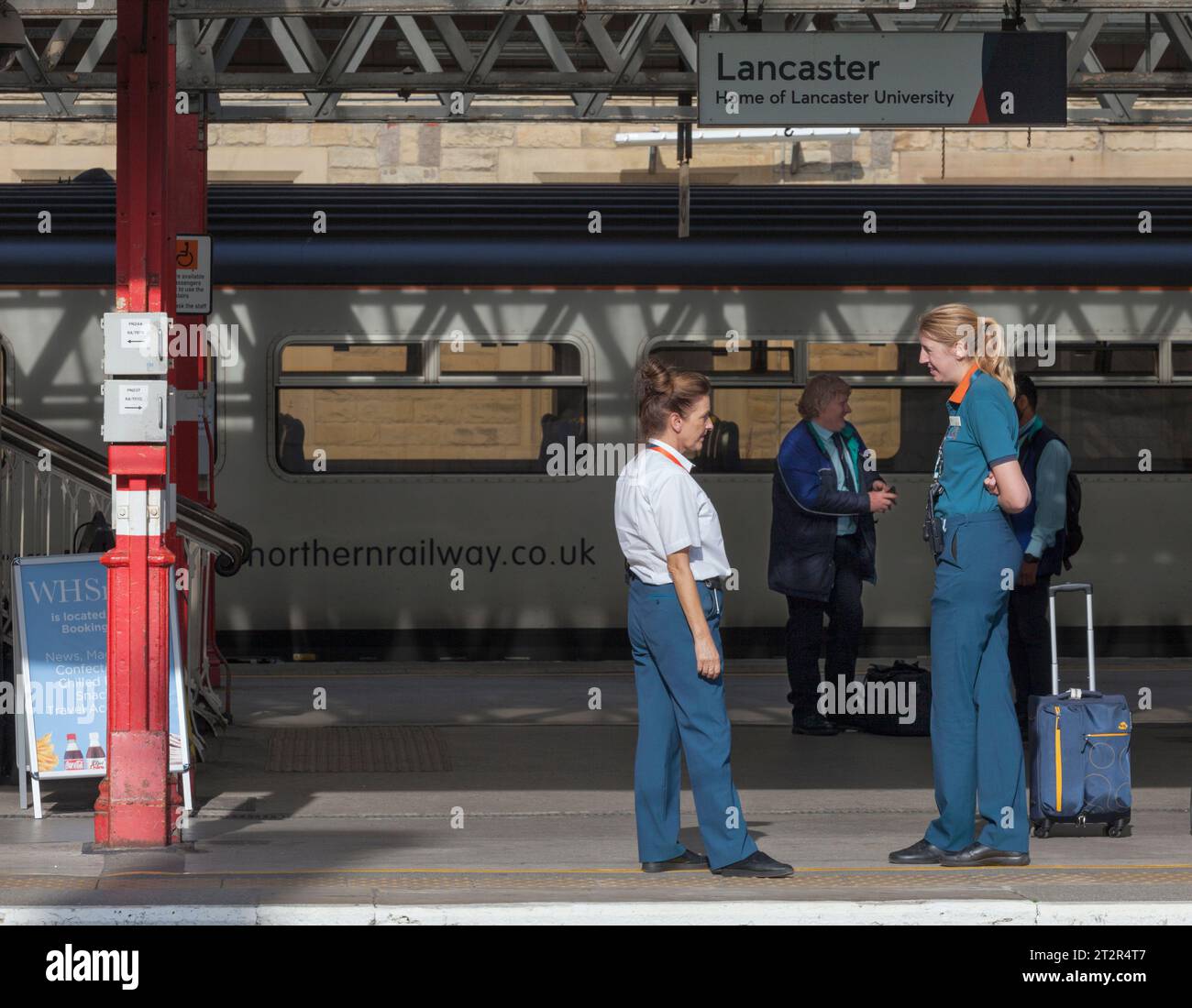 Lancaster railway station on the west coast mainline, Avanti West coast ...