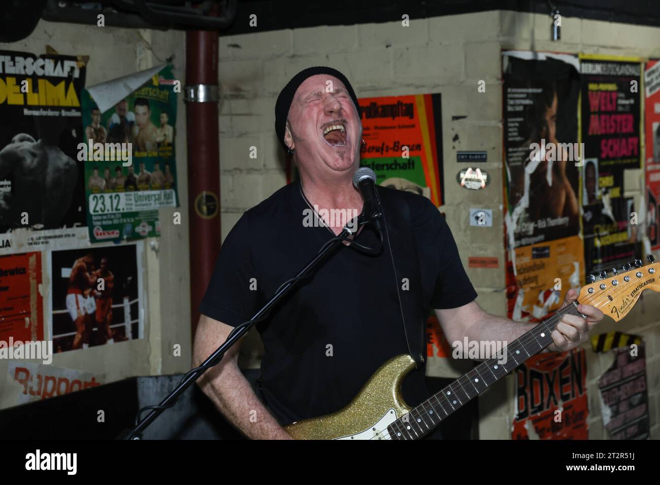 Zur Ritze: Carlo von Tiedemann, 80. Geburtstag, Hamburg, 20.10.2023 Sänger Wayne Morris Hamburg ...