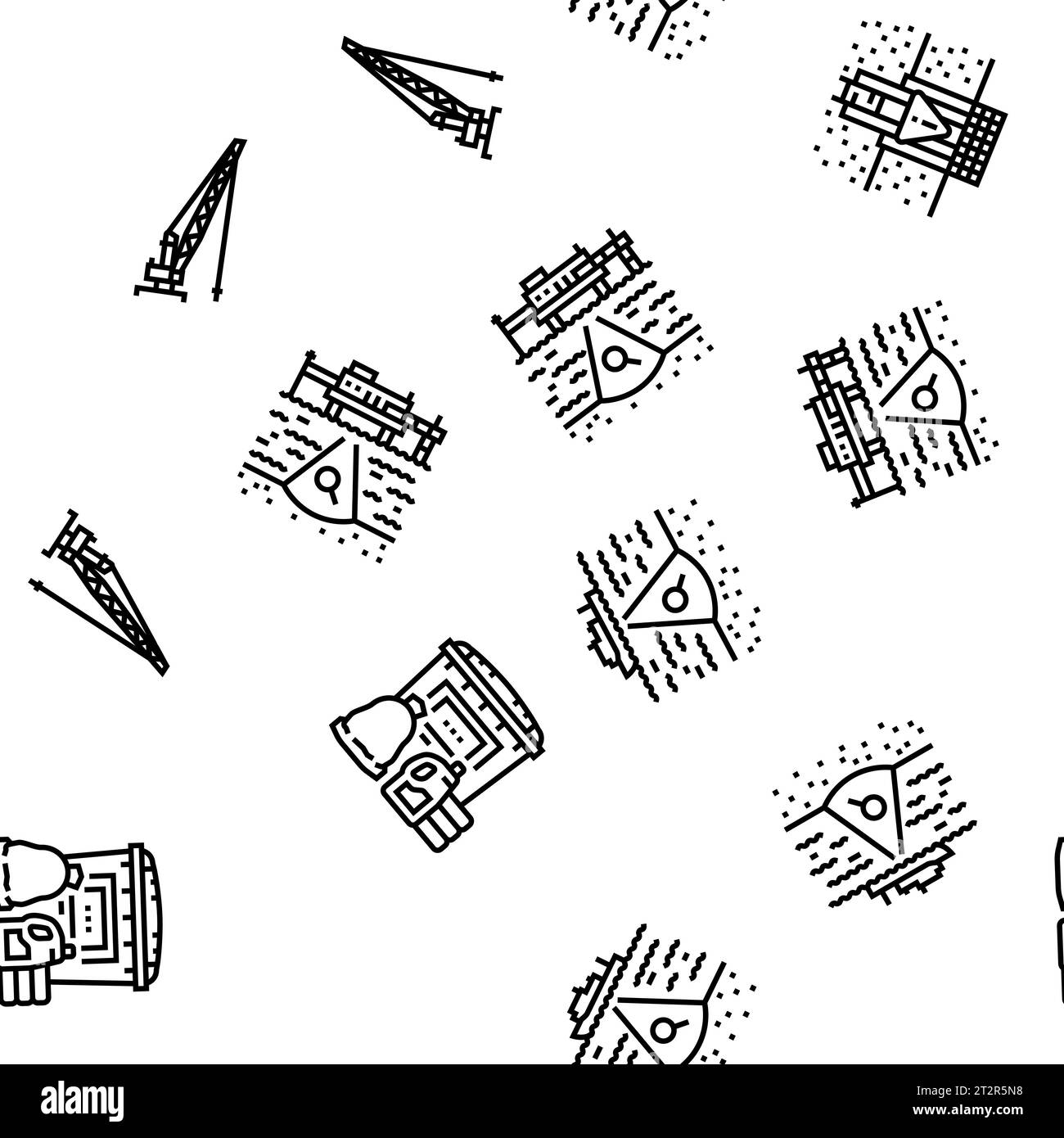 Professional petroleum refinery engineer Black and White Stock Photos ...