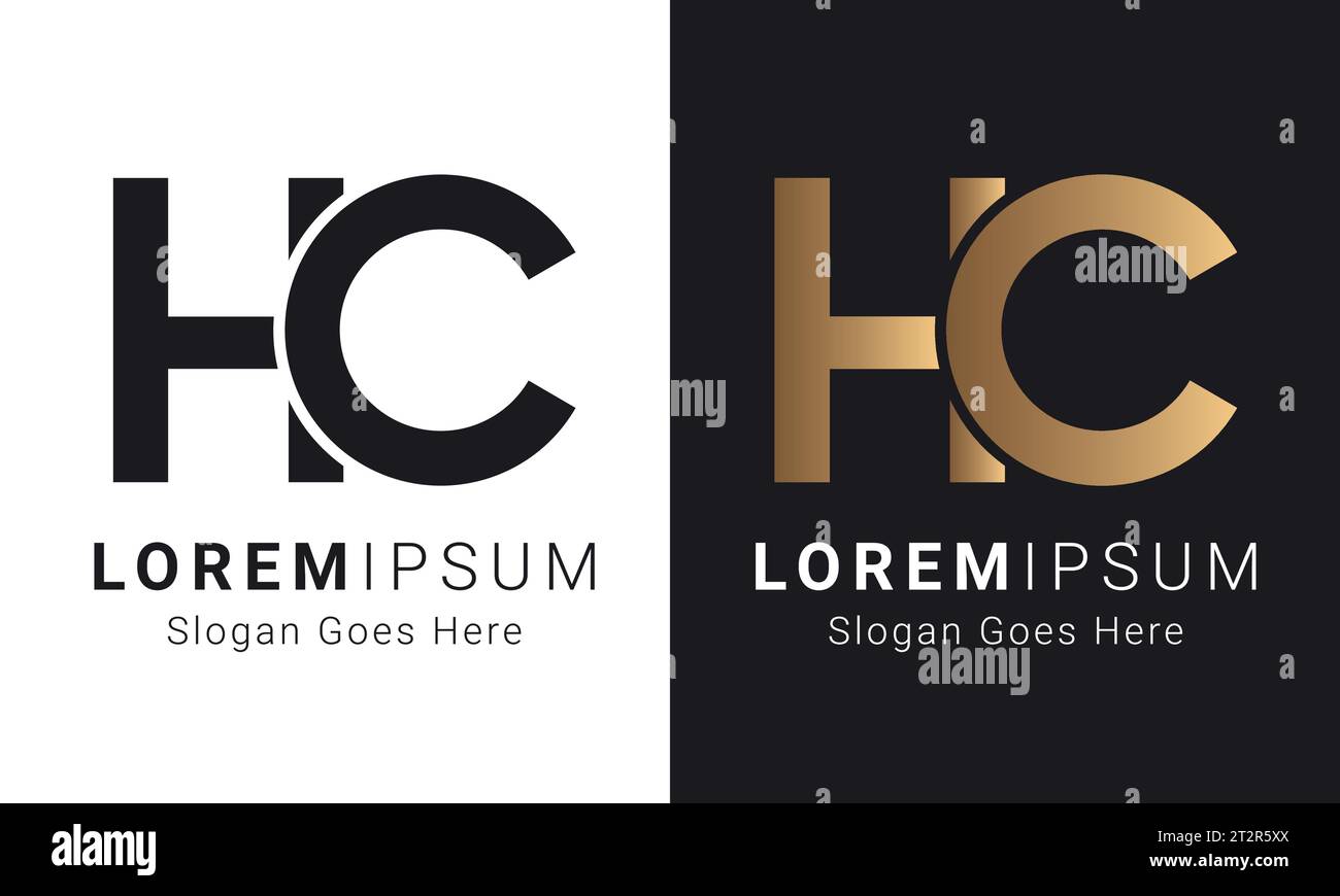 Hc gaming letters Stock Vector Images - Alamy