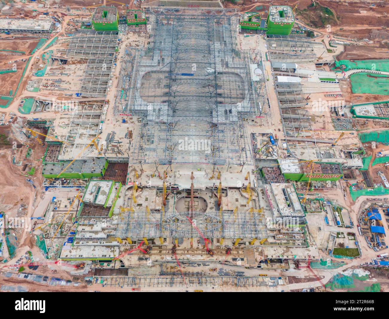 CHONGQING, CHINA - OCTOBER 21, 2023 - Aerial photo taken on October 21 ...