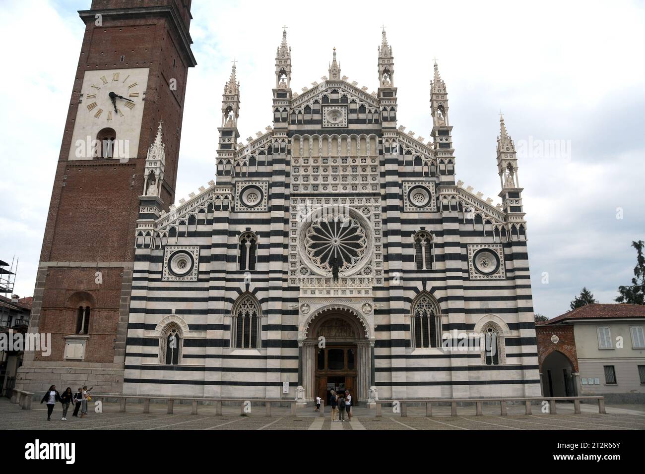 Monza Italy - Cathedral front Stock Photo - Alamy