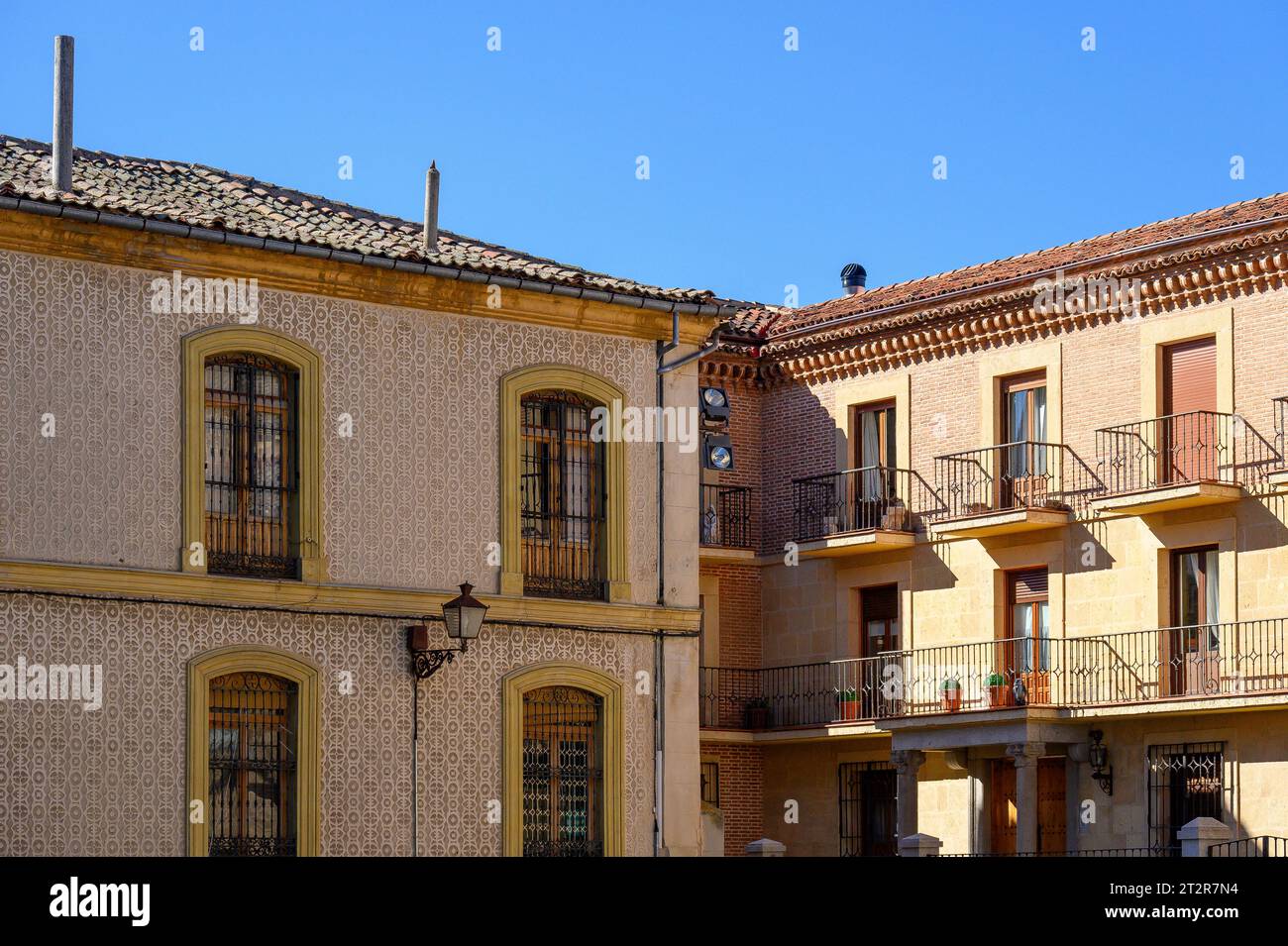 Old buildings in Segovia, Spain Stock Photo - Alamy