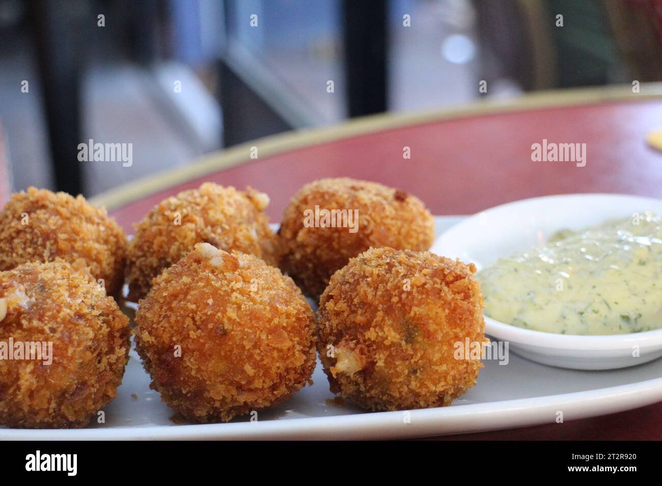 Bitterballen, a Dutch meat-based snack Stock Photo - Alamy