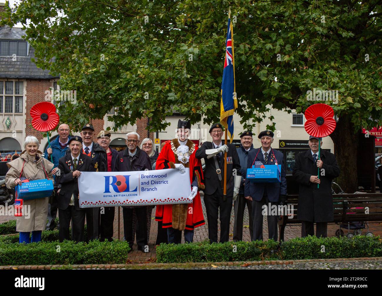 Brentwood Essex 21st Oct 2023 The Brentwood branch of the Royal British ...