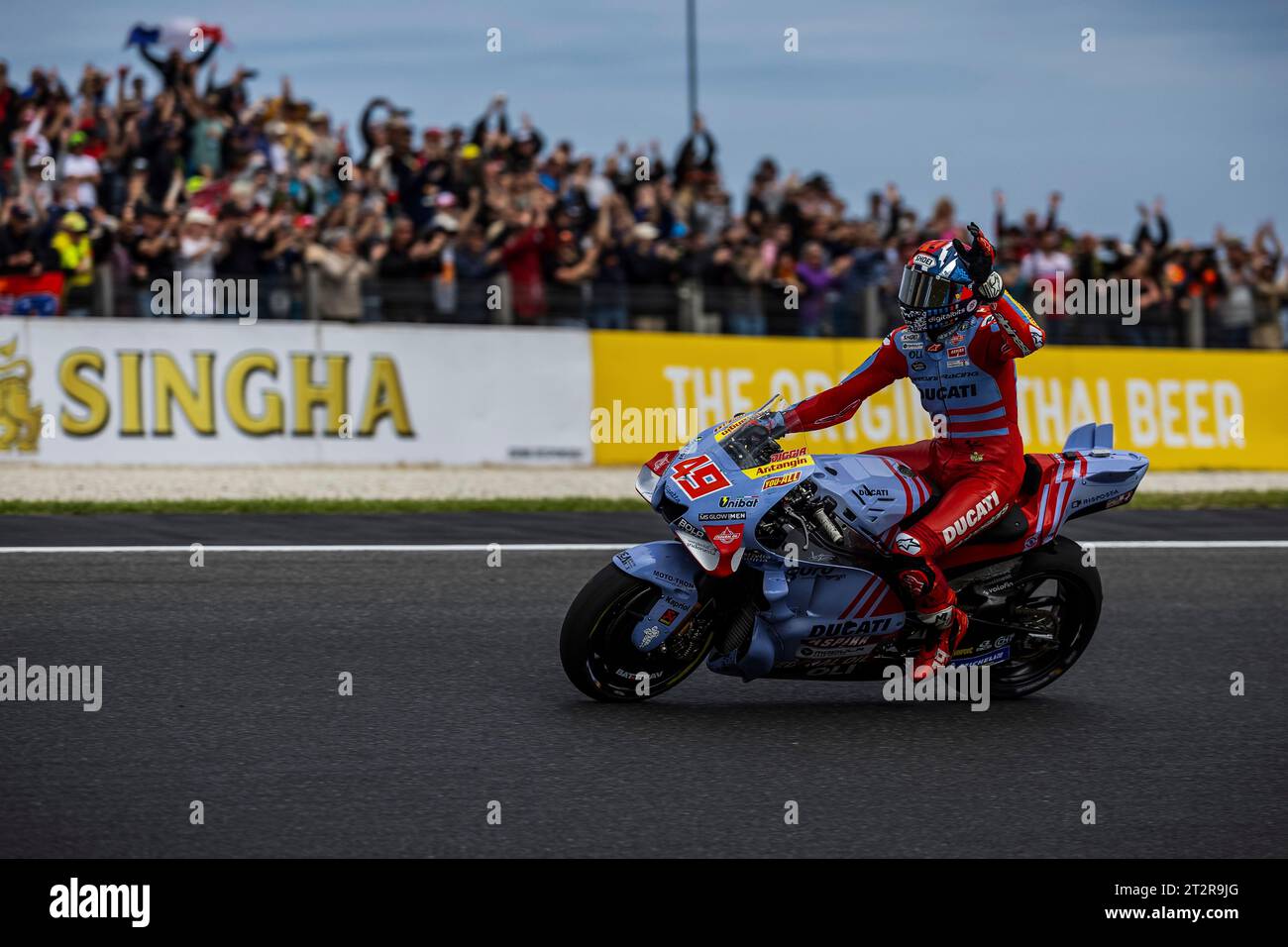 MELBOURNE, AUSTRALIA - OCTOBER 21: Fabio DI GIANNANTONIO of Italy on ...