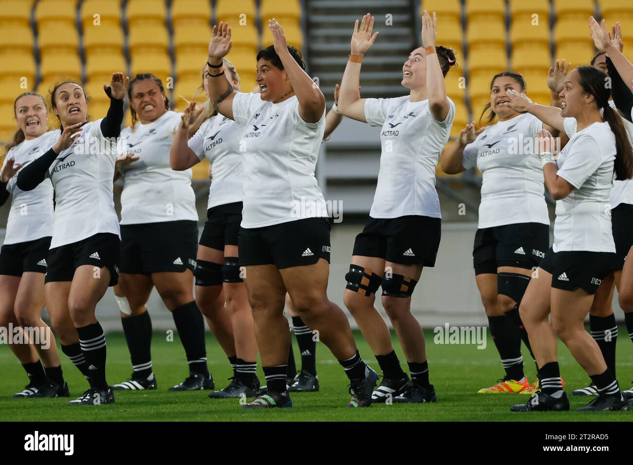 Black ferns rugby haka hi-res stock photography and images - Alamy