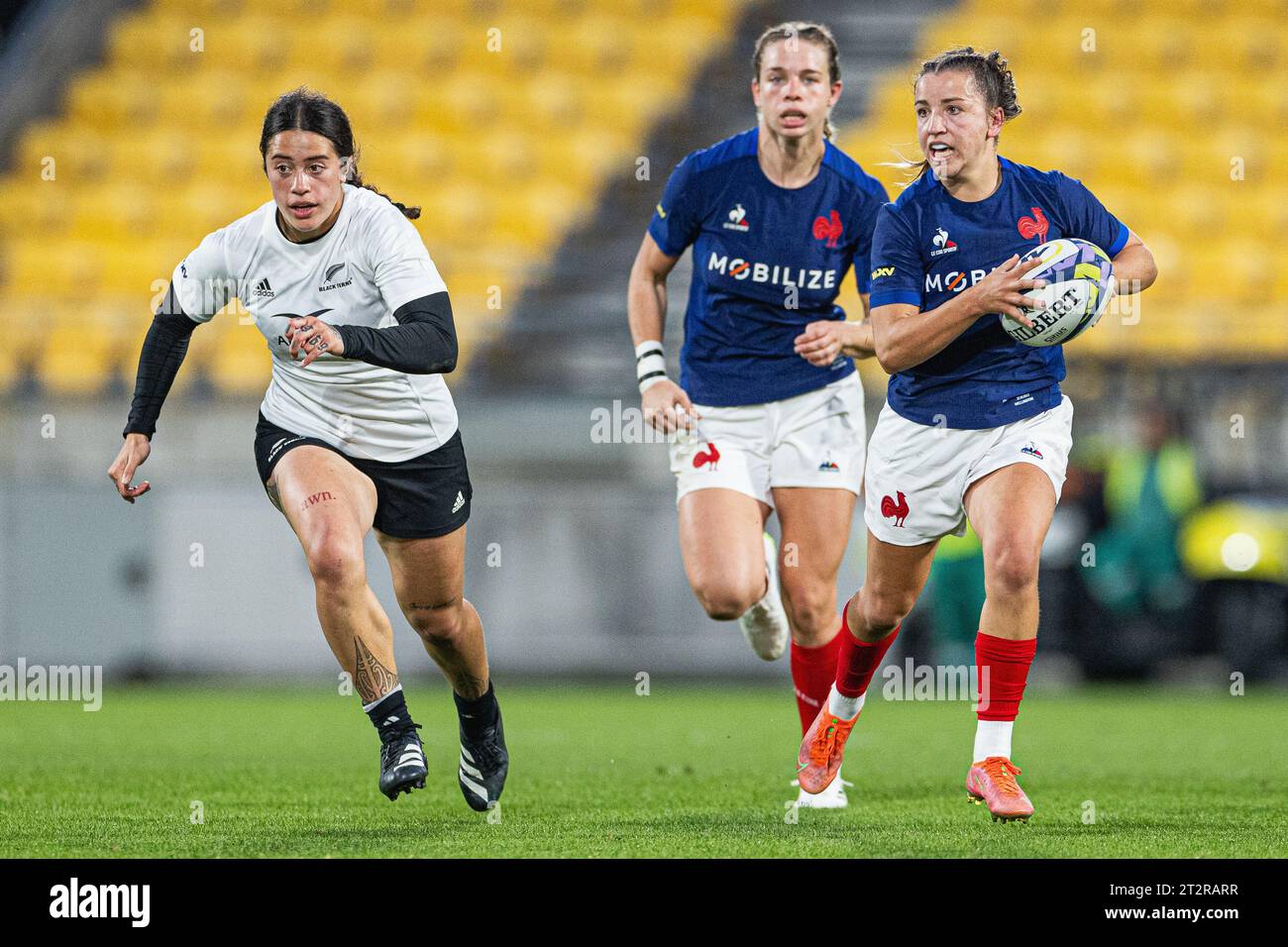Wellington, New Zealand. 21st October 2023. Alexandra Chambon of France ...