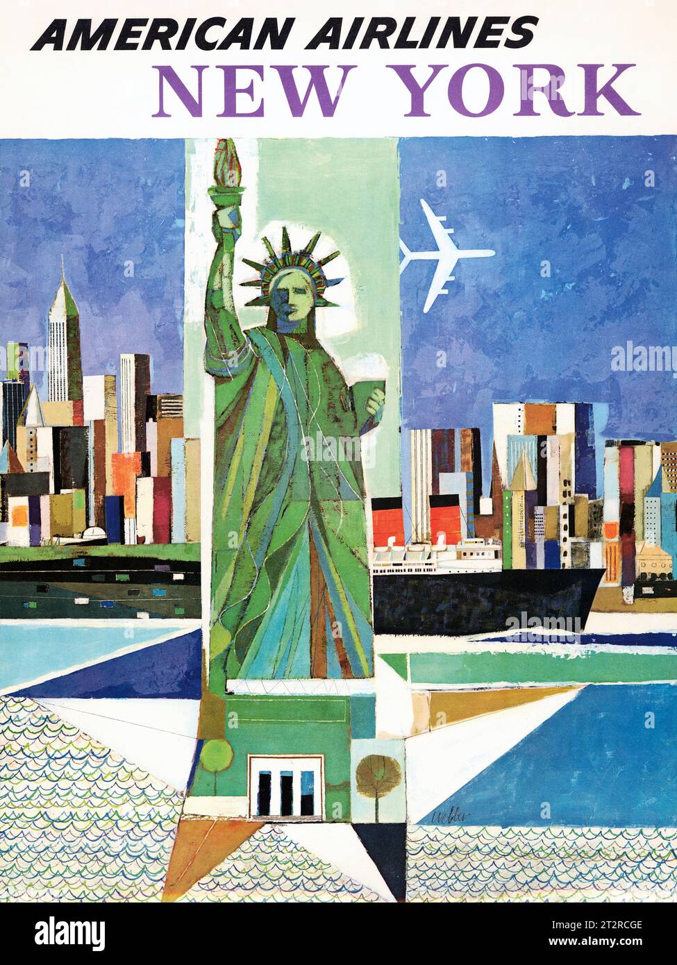 Retro tourism posters hi-res stock photography and images - Alamy