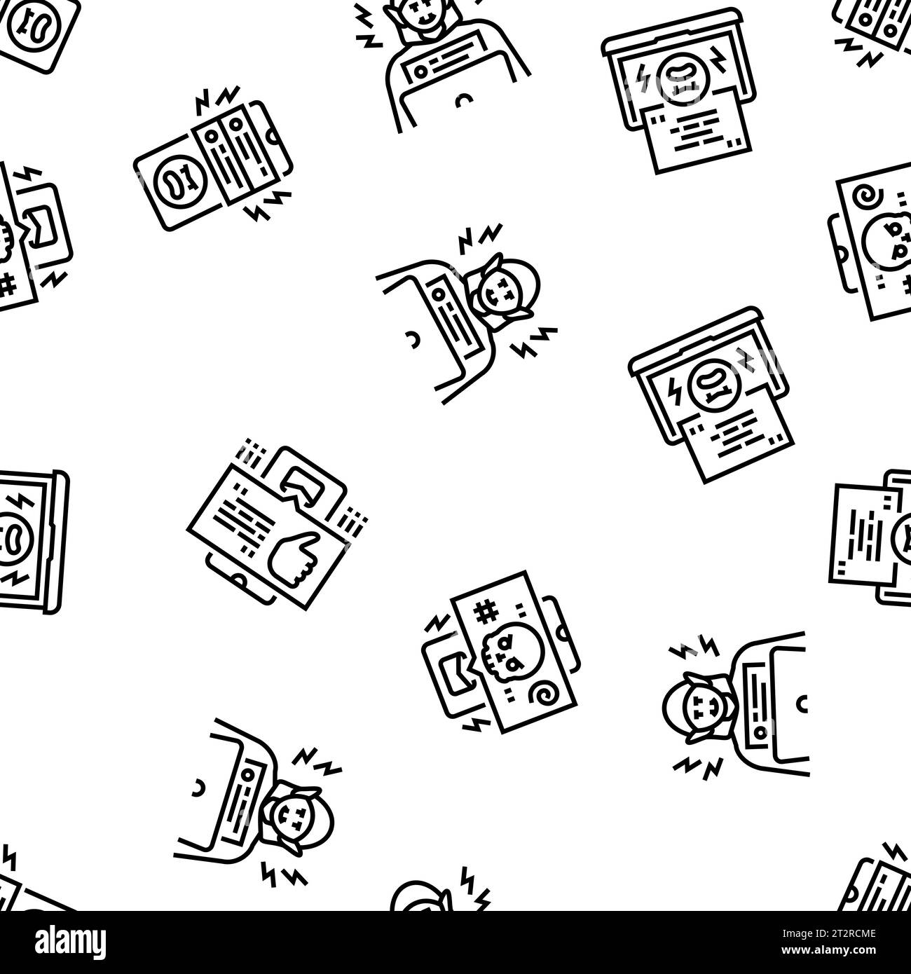 cyberbullying cyber online seamless pattern vector Stock Vector Image ... cyberbullying cyber online seamless pattern vector Stock Vector Image ...