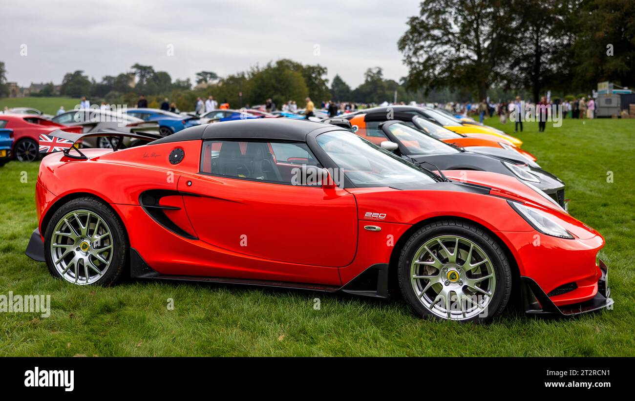 2015 Lotus Elise S, on display at the Salon Privé Concours d’Elégance ...
