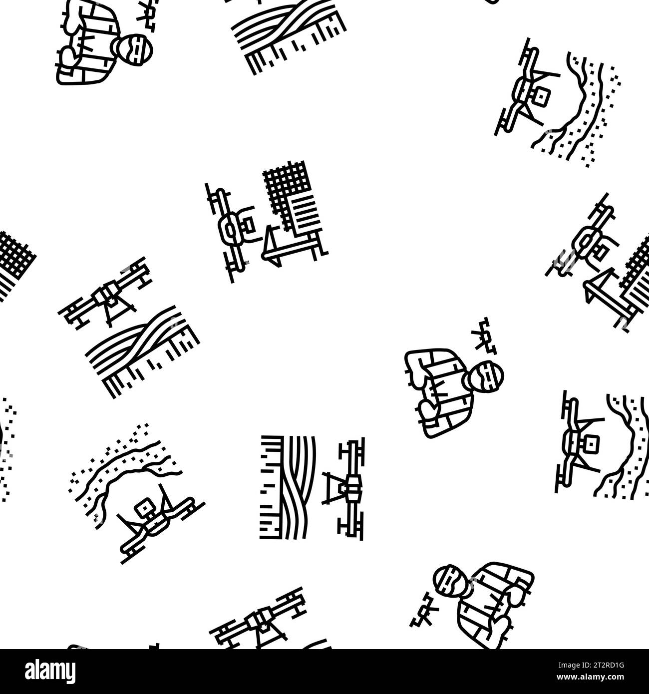 Drone Commercial Use Seamless Pattern Vector Stock Vector Image And Art Alamy 