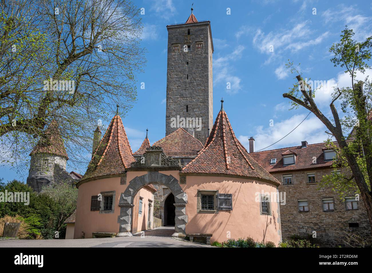Historic city wall rothenburg hi-res stock photography and images - Alamy