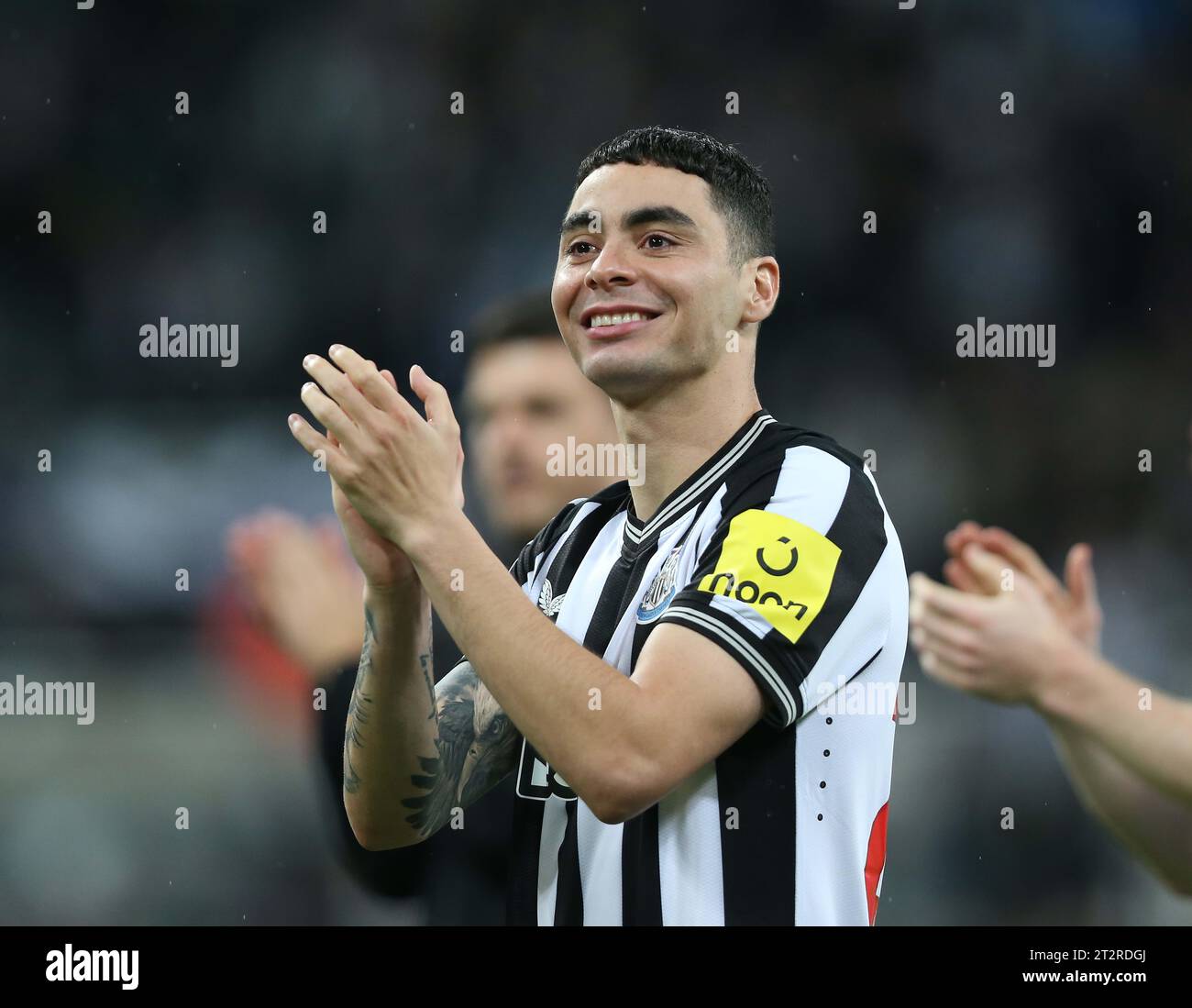 Miguel Almiron of Newcastle United celebrates victory. - Newcastle ...