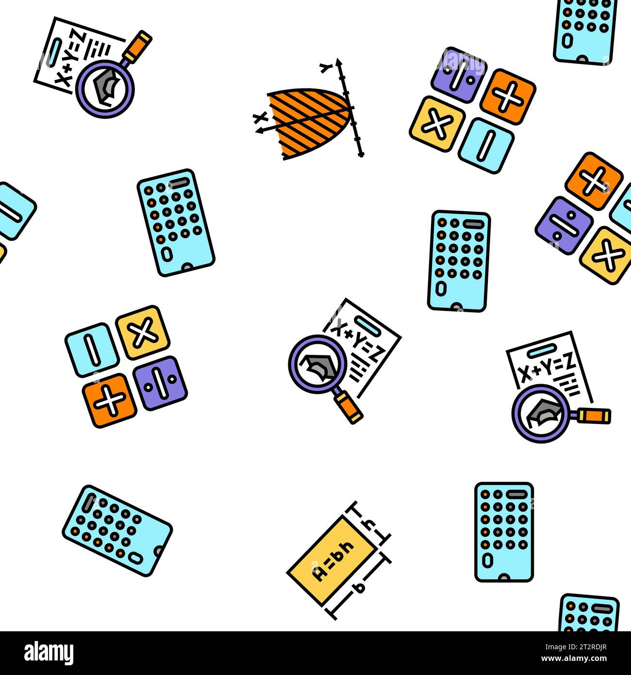 math education school science vector seamless pattern Stock Vector ...